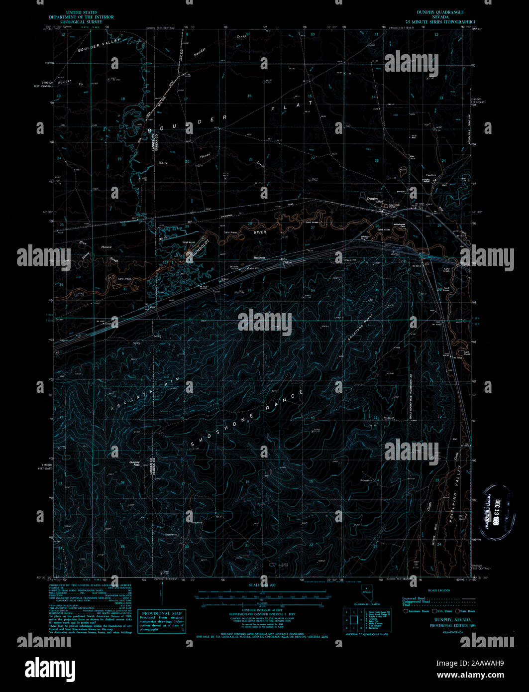 Map of dunphy hi-res stock photography and images - Alamy