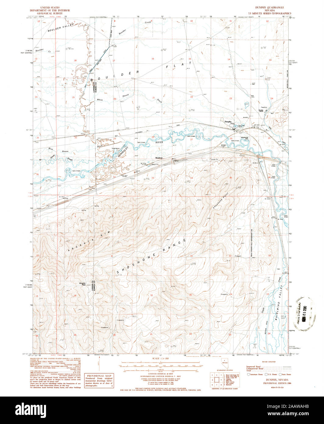 Map of dunphy hi-res stock photography and images - Alamy