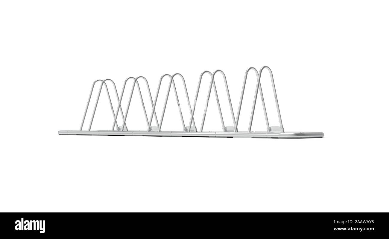 Bicycle parking place Cut Out Stock Images & Pictures - Alamy