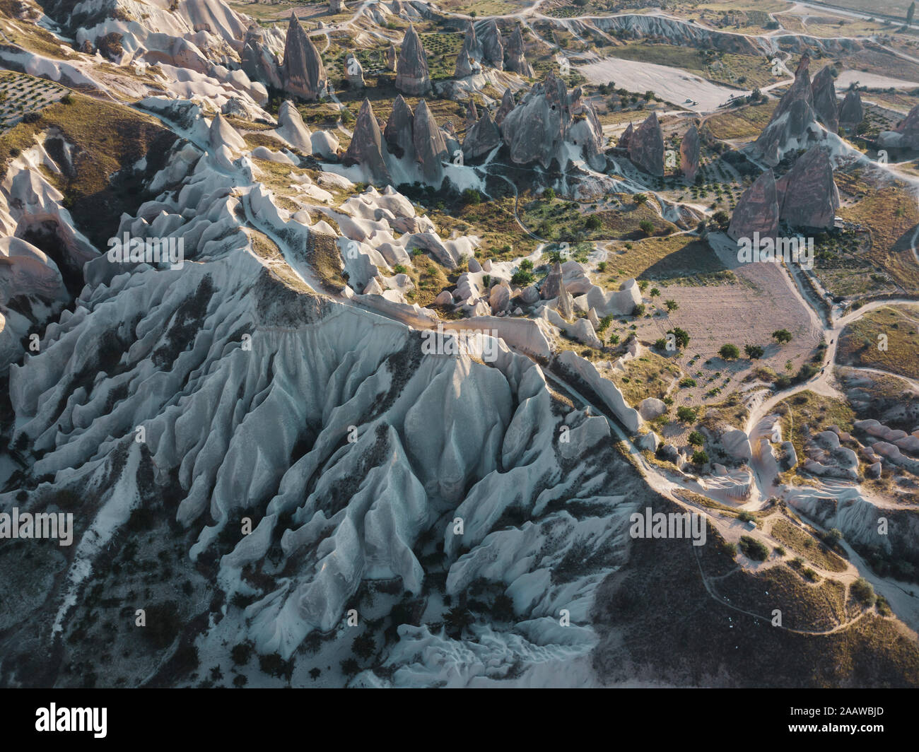 Aerial view landscape amidst rock hi-res stock photography and images ...