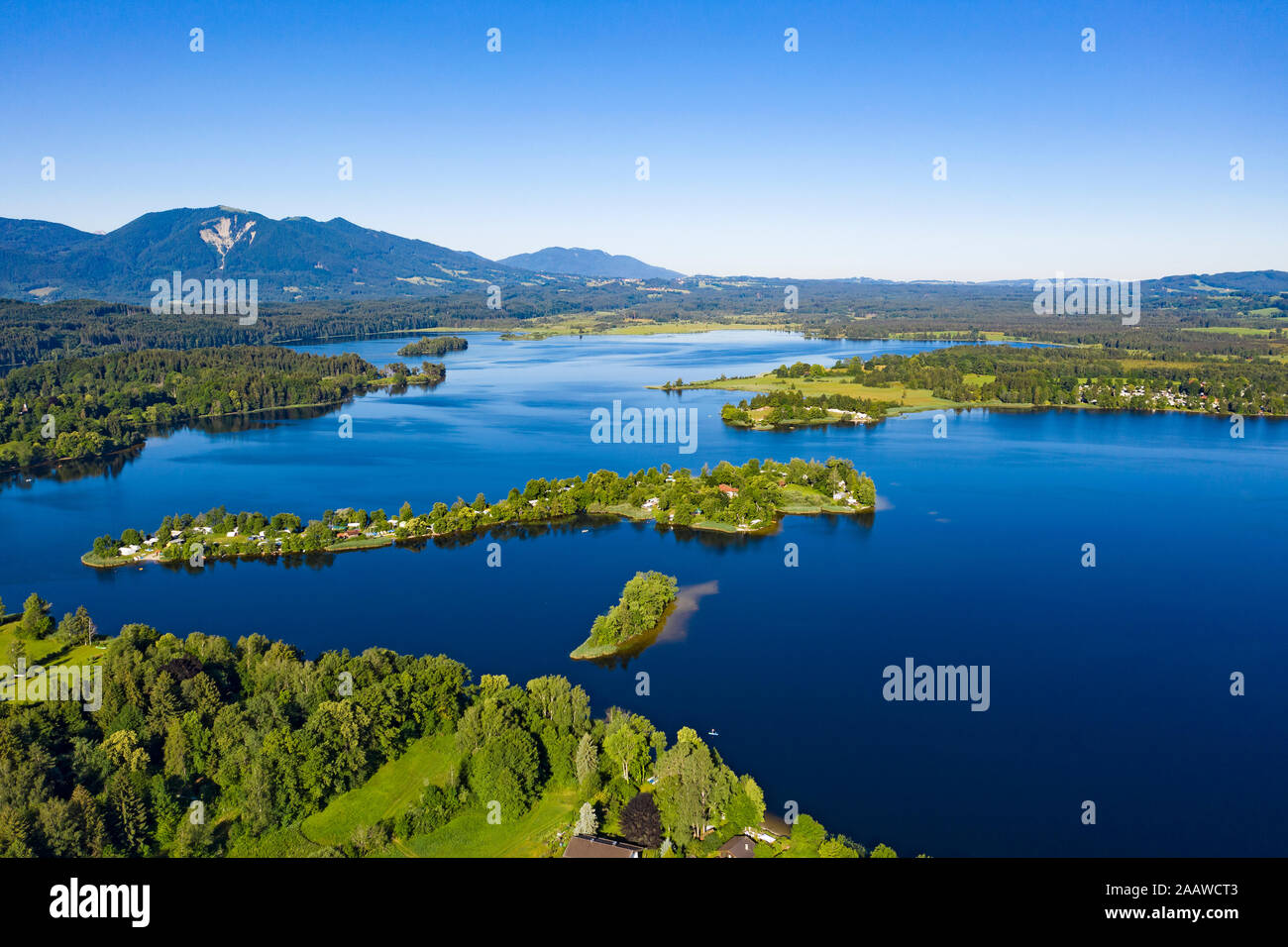Staffelsee with gradeninsel hi-res stock photography and images - Alamy