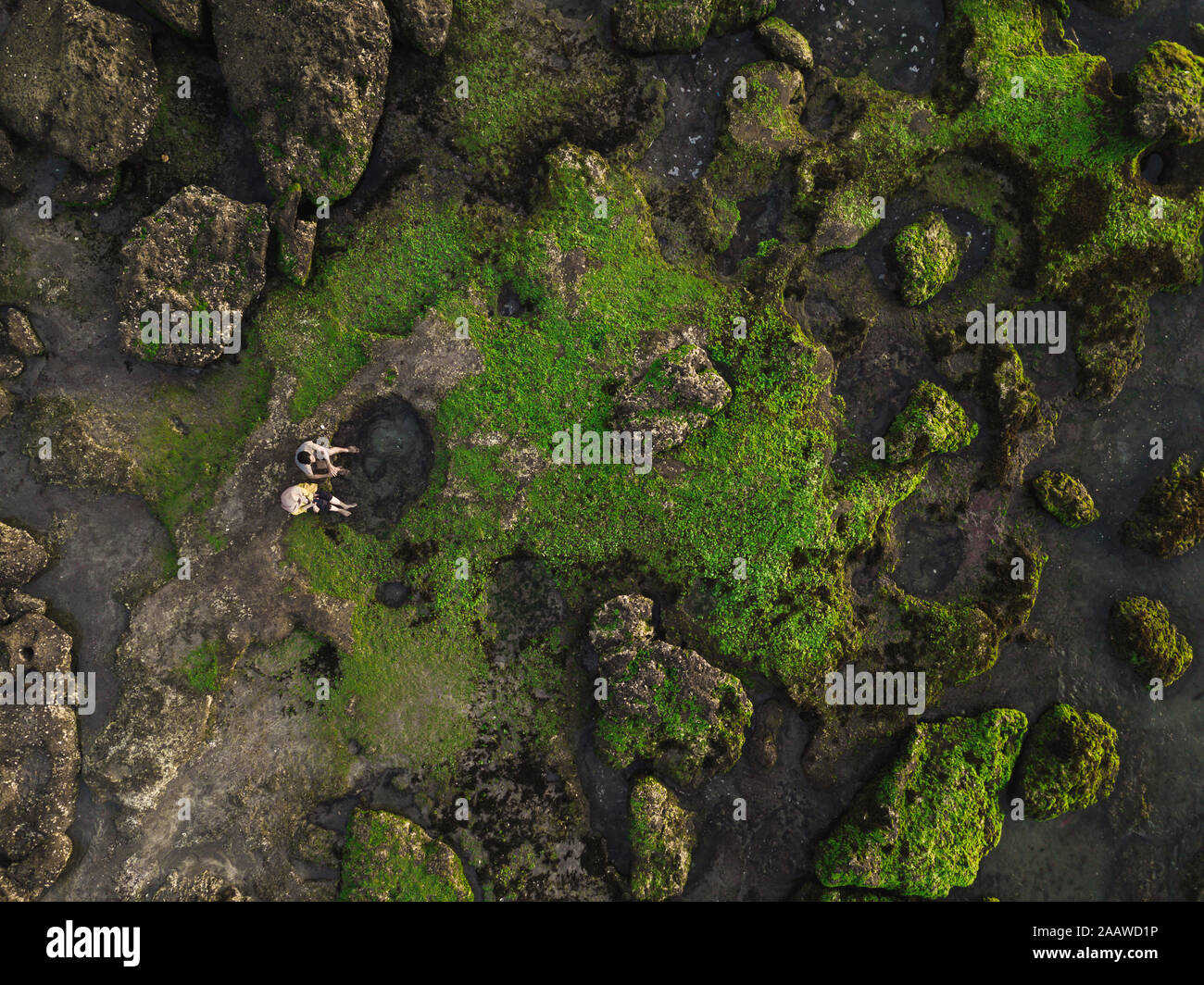Aerial view of Kedungu beach, Bali, Indionesia Stock Photo - Alamy
