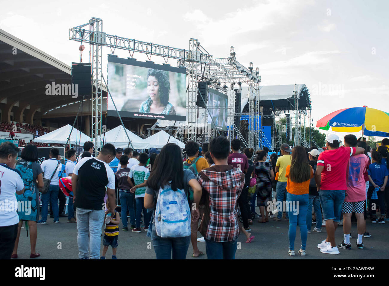 OCT. 26, 2019-MANILA PHILIPPINES : Huge crowd at the Intramuros in ...