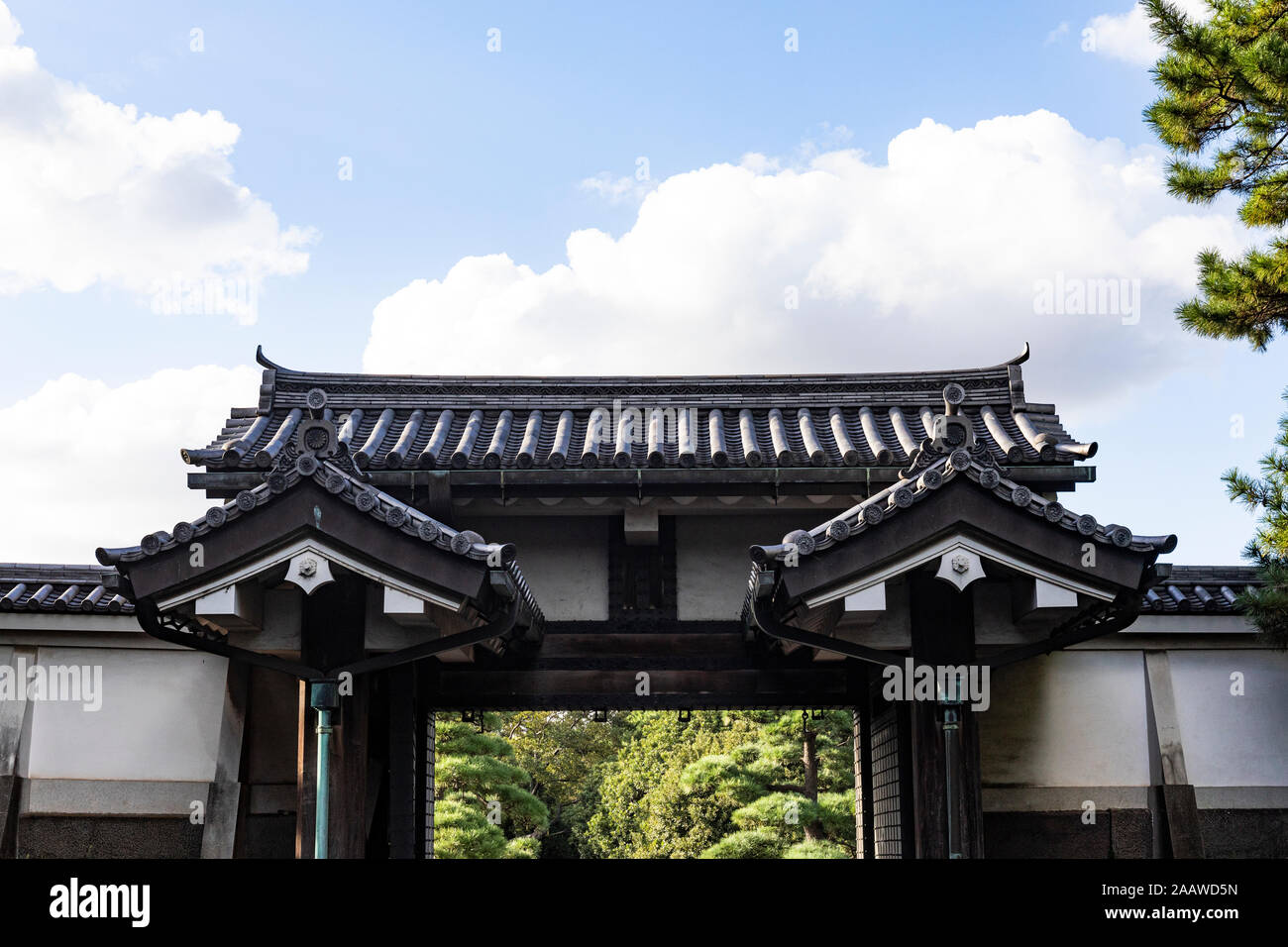Otemon gate of the imperial palace of Tokyo, Japan Stock Photo - Alamy