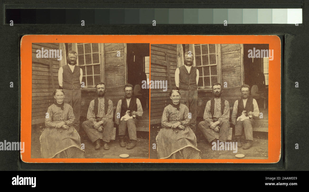 Elira Couch and family by C.M. Couch.; Elira Couch and family Stock ...