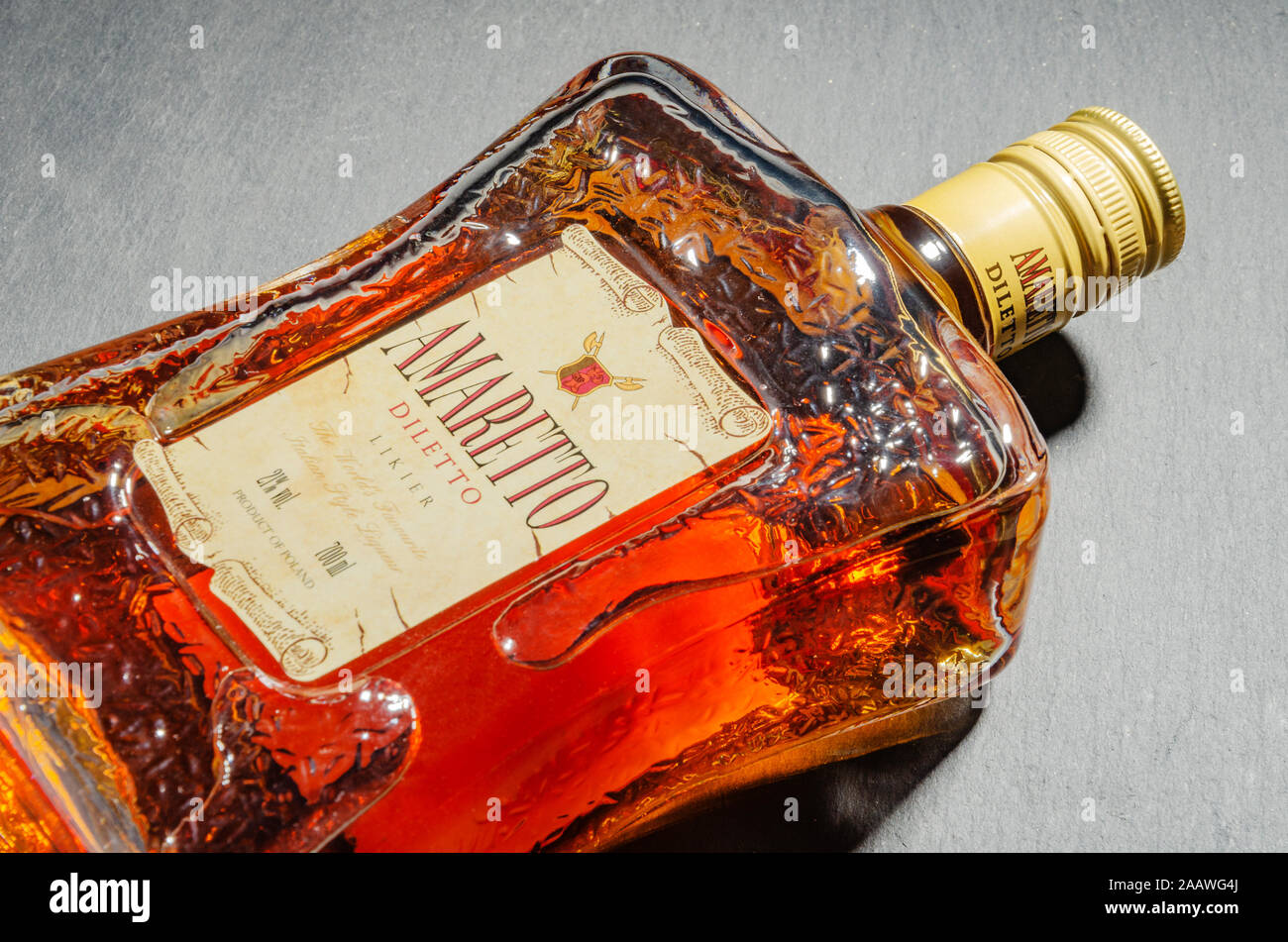Amaretto bottle hi-res stock photography and images - Alamy