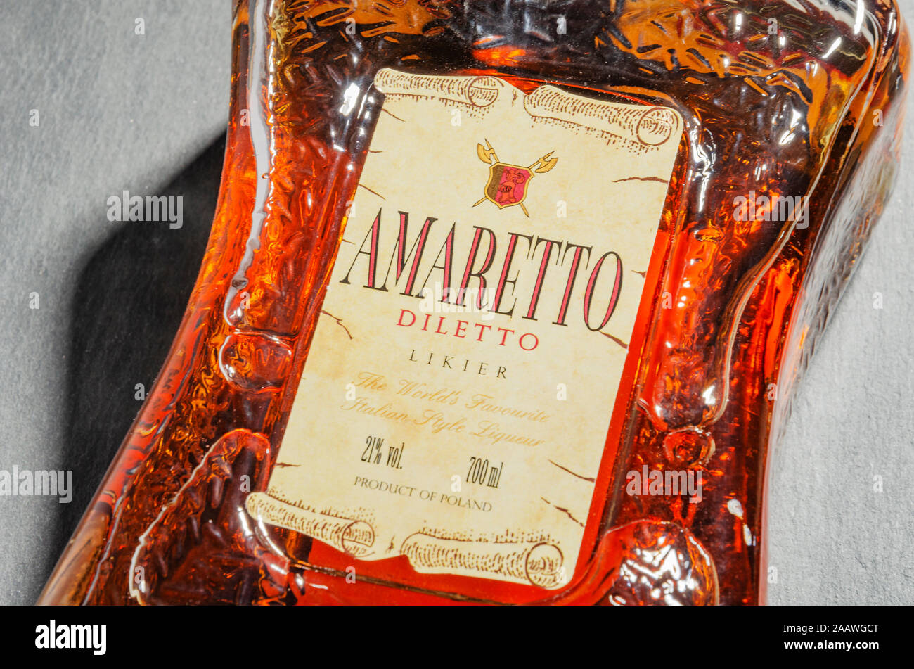 Amaretto bottle hi-res stock photography and images - Alamy