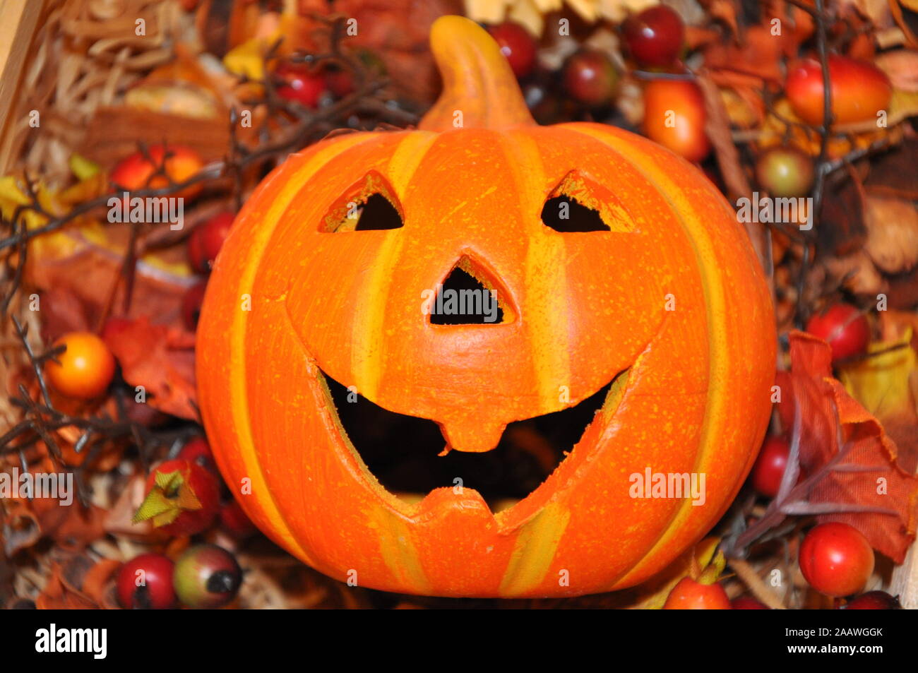 Cartoon autumn pumpkin fall hi-res stock photography and images - Alamy