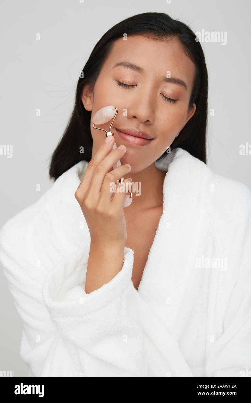 Portrait of young female Chinese woman Stock Photo - Alamy