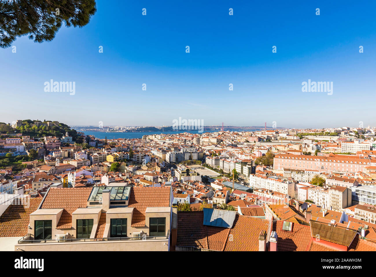 Sunny blue sky architecture hi-res stock photography and images - Alamy