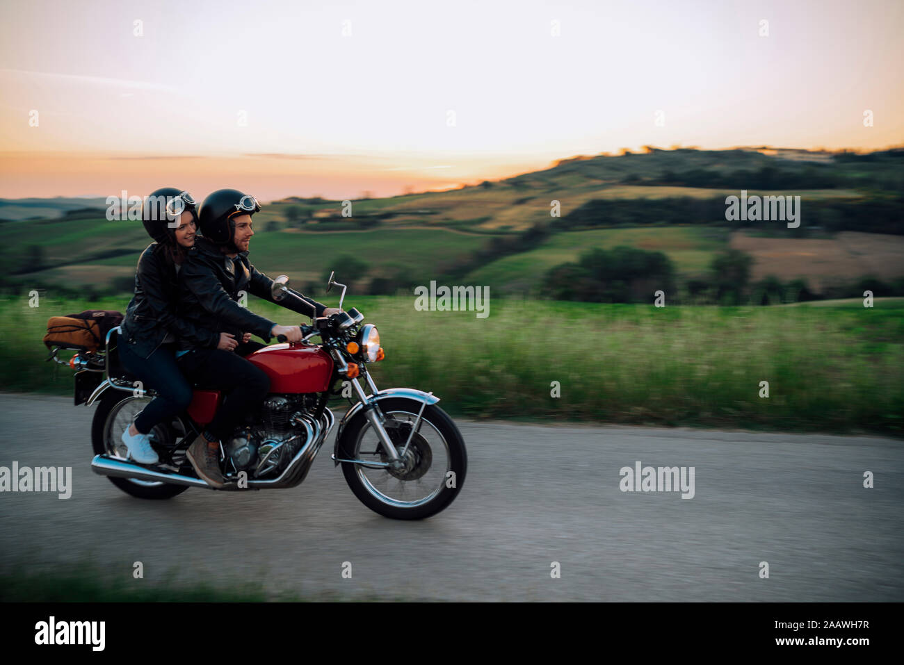 Biker girlfriend hi-res stock photography and images - Alamy