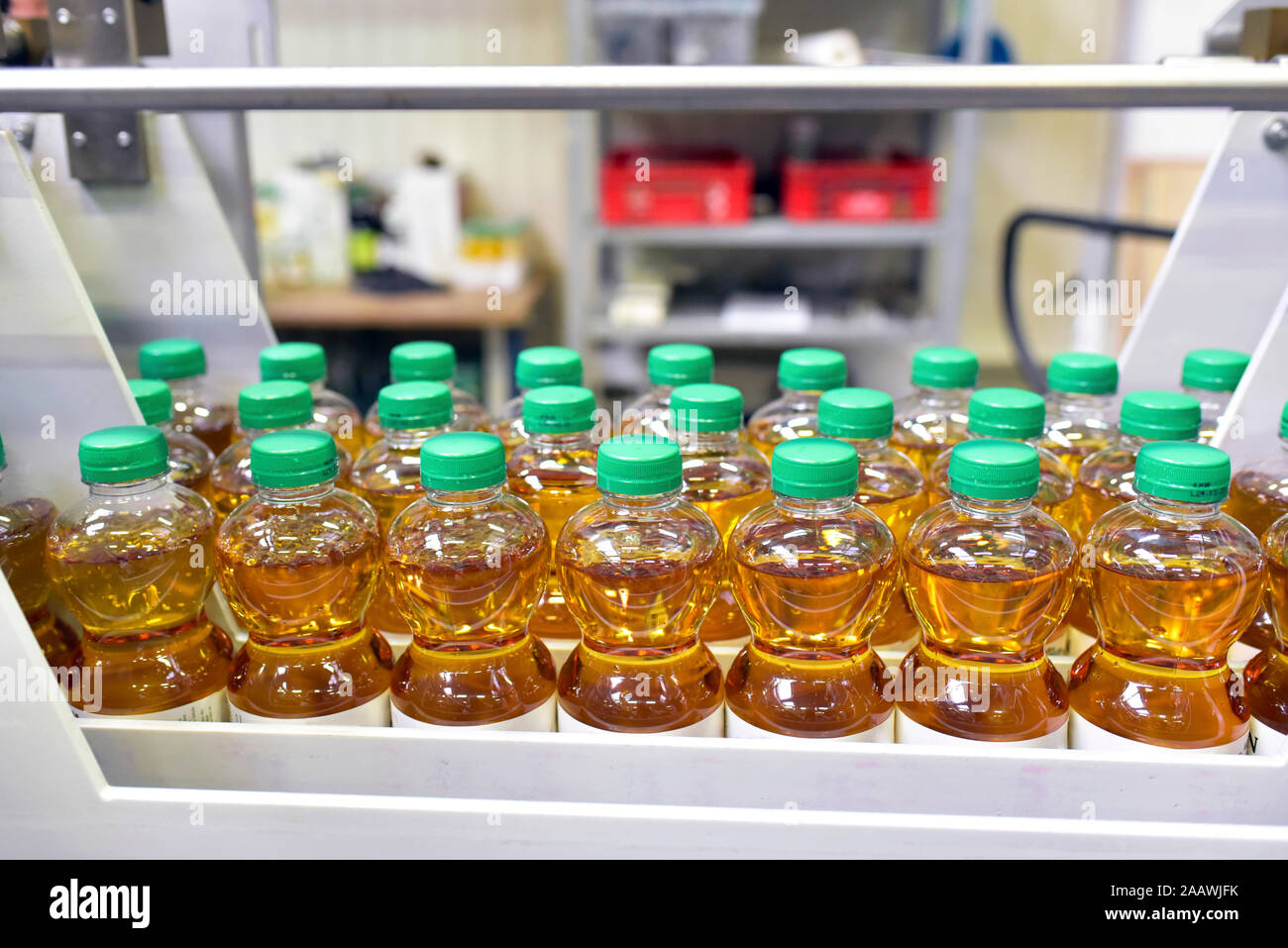 Juice production line hi-res stock photography and images - Alamy