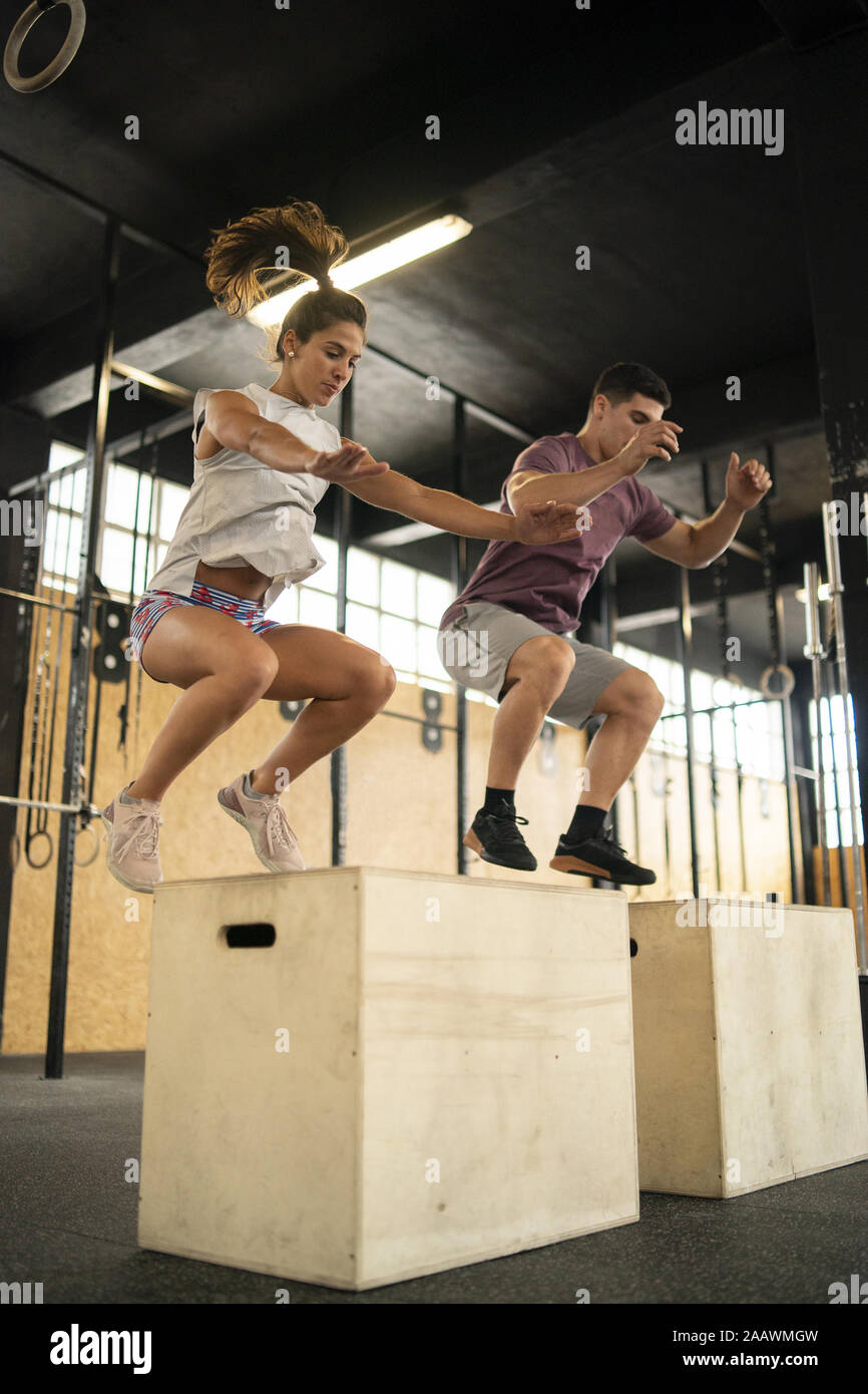 Gymnastics box hi-res stock photography and images - Alamy