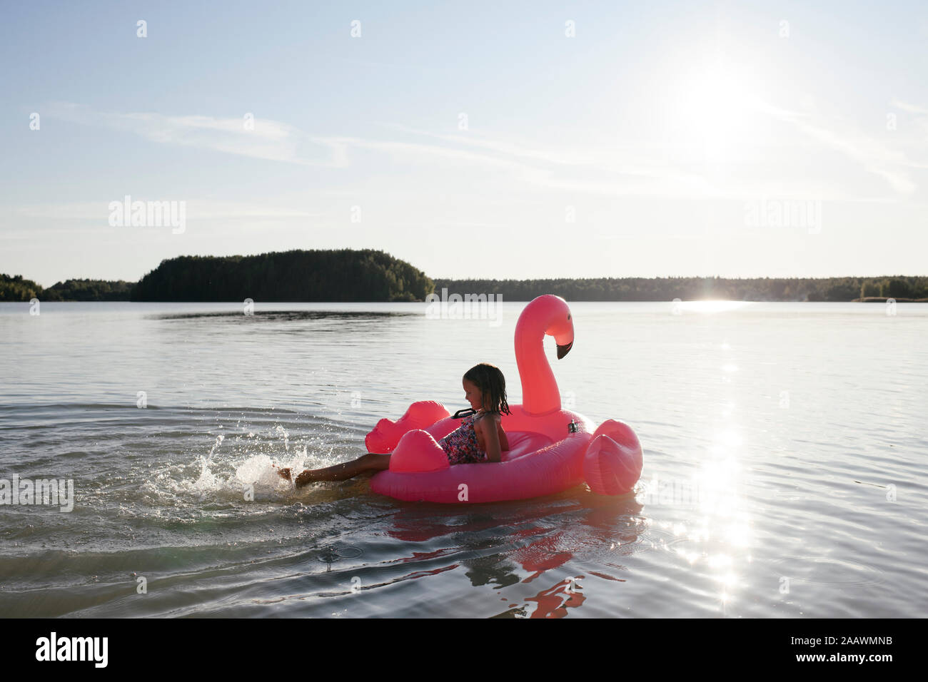 Children On Float High Resolution Stock Photography and Images - Alamy