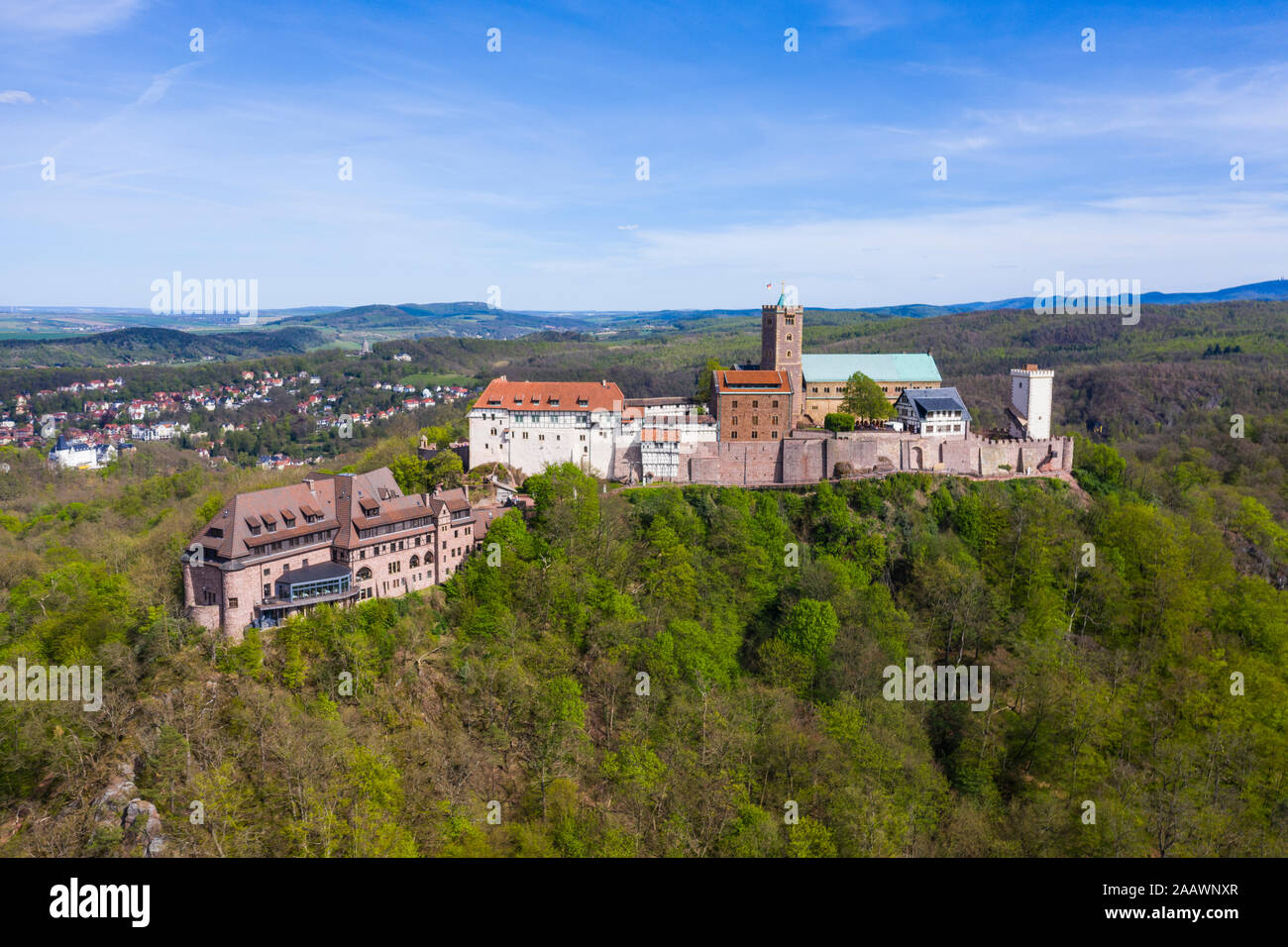 Wartburg castle eisenach thuringian forest hi-res stock photography and ...