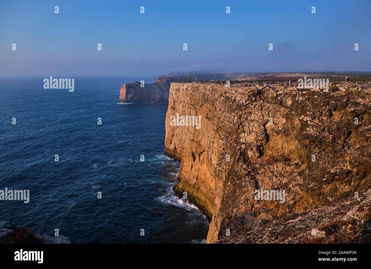 Portugal, Algarve, Cabo de Sao Vincente, southwestern most point of ...