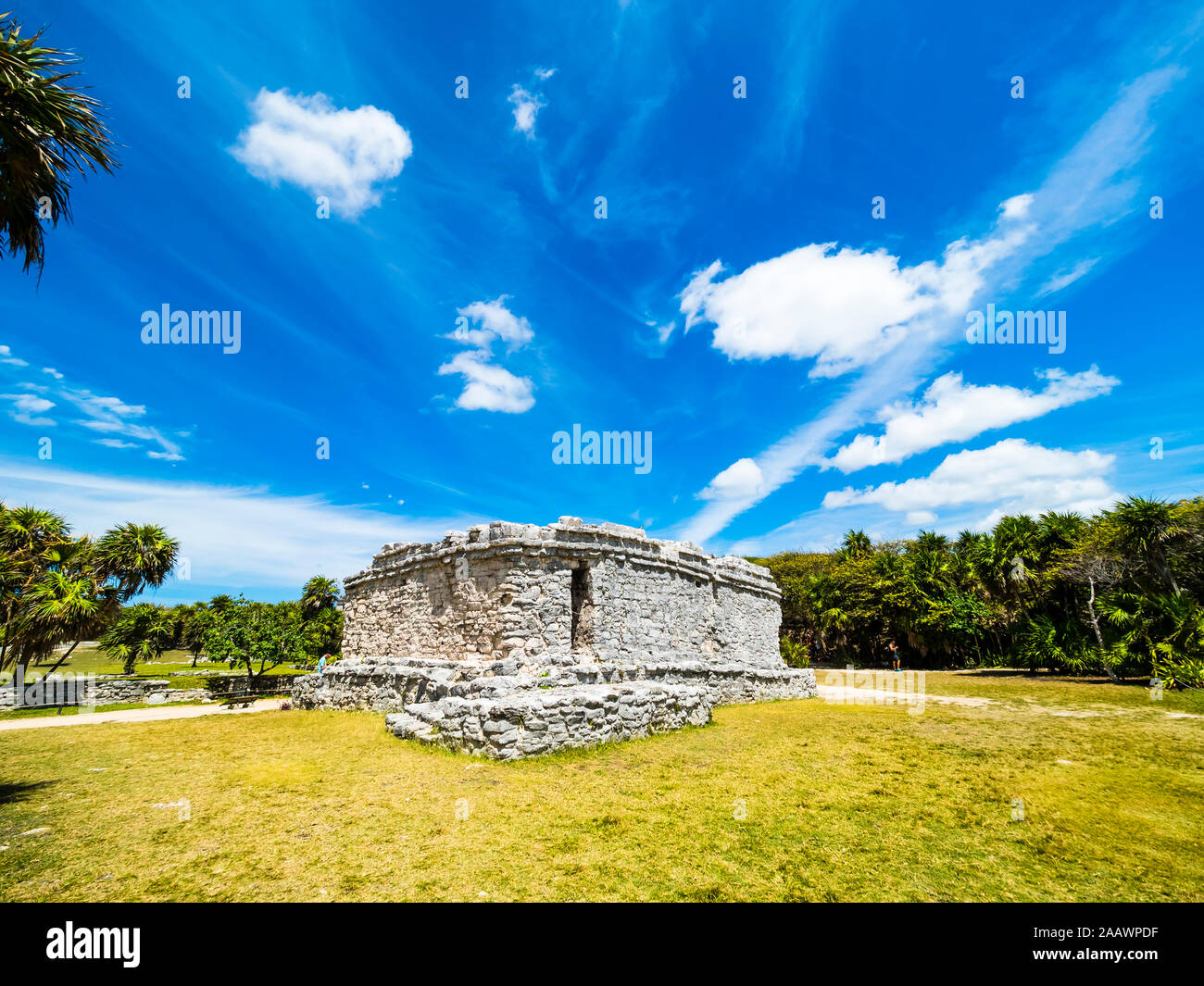 Mexico, Yucatan, Riviera Maya, Quintana Roo, Tulum, Archaeological ...