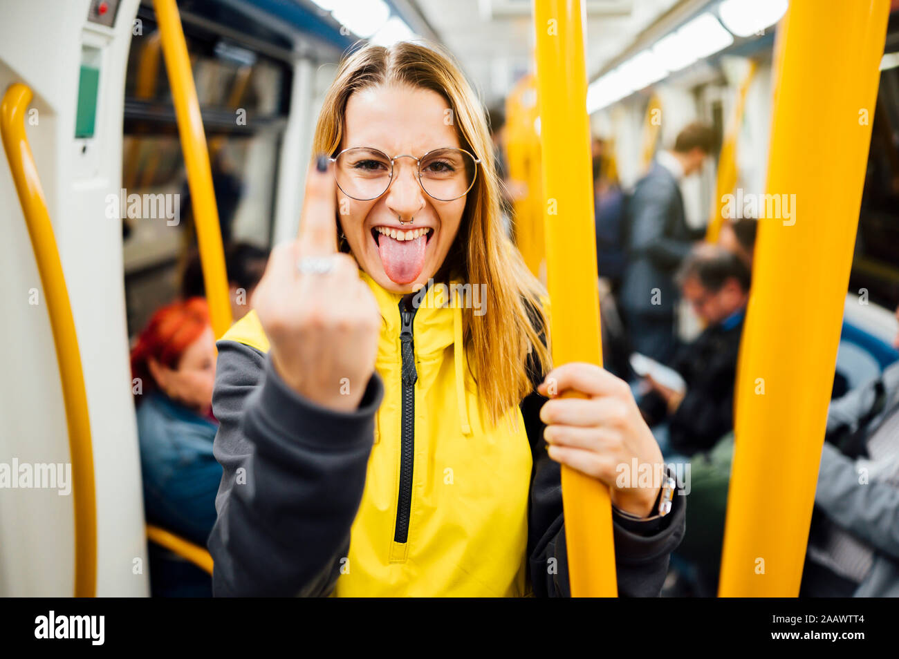 Underground train standing break hi-res stock photography and images ...
