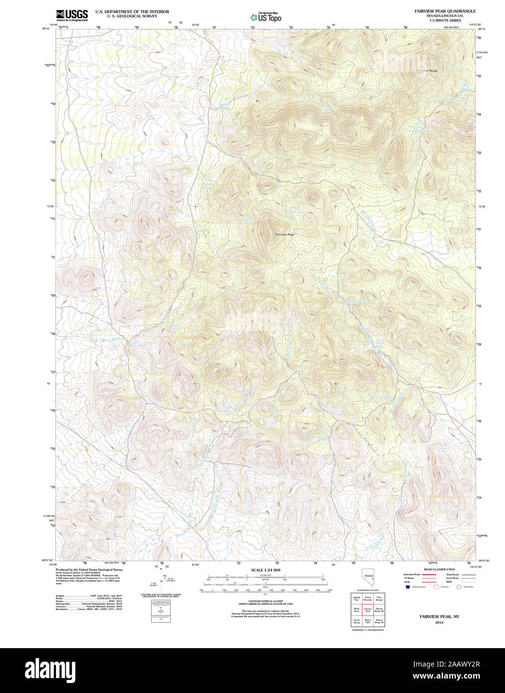 Fairview map Cut Out Stock Images & Pictures - Alamy