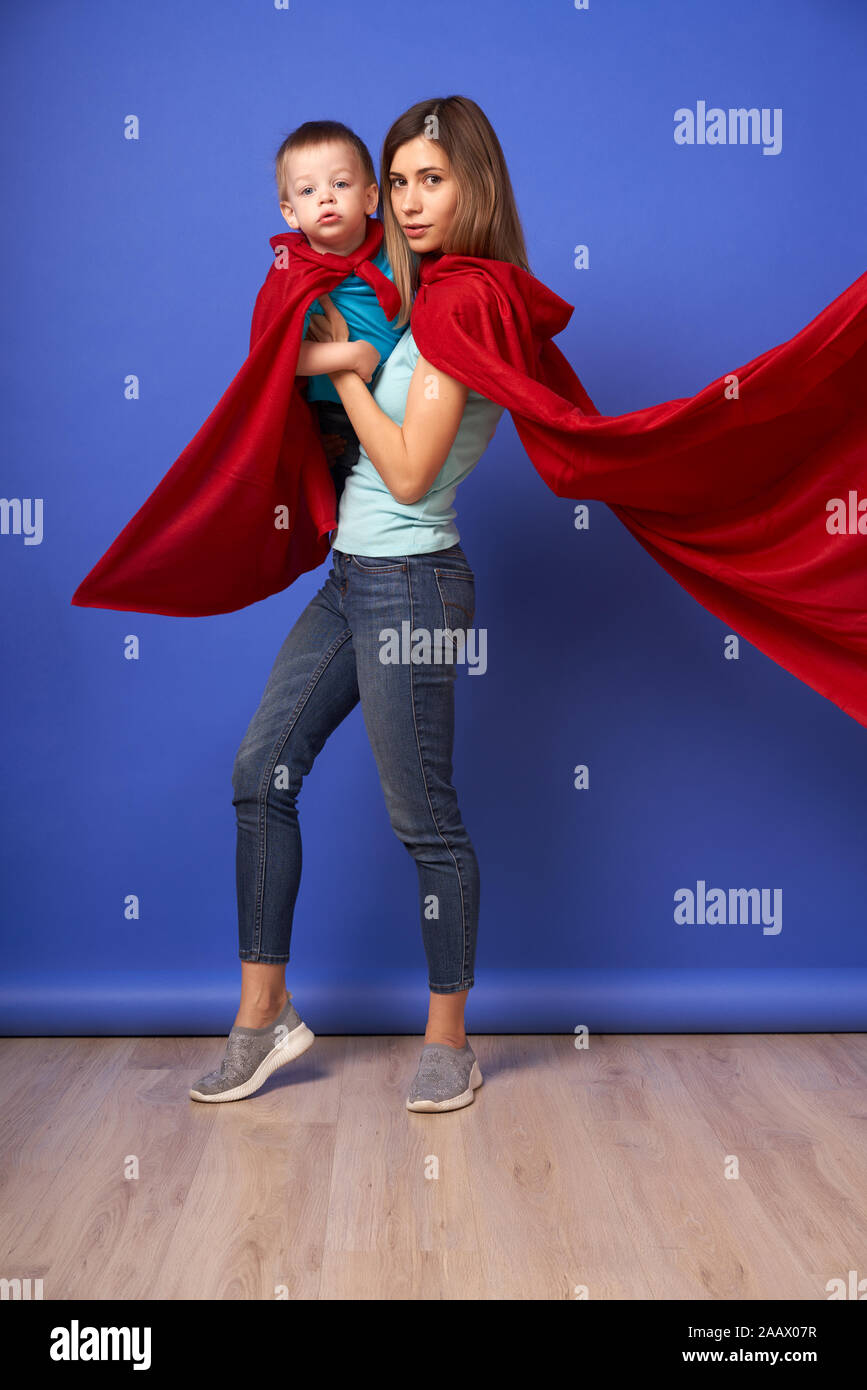 Children superheroes hi-res stock photography and images - Alamy