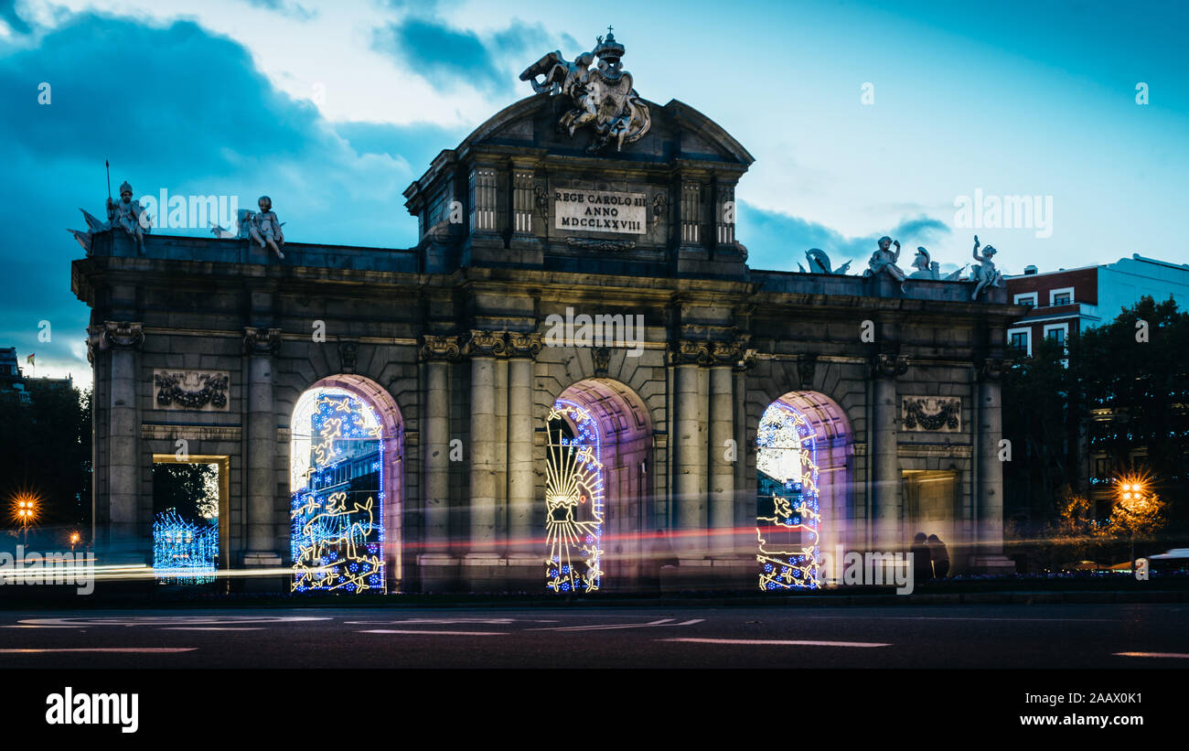 Puerta de Alcala, Gate or Citadel Gate is a Neo-classical monument in ...