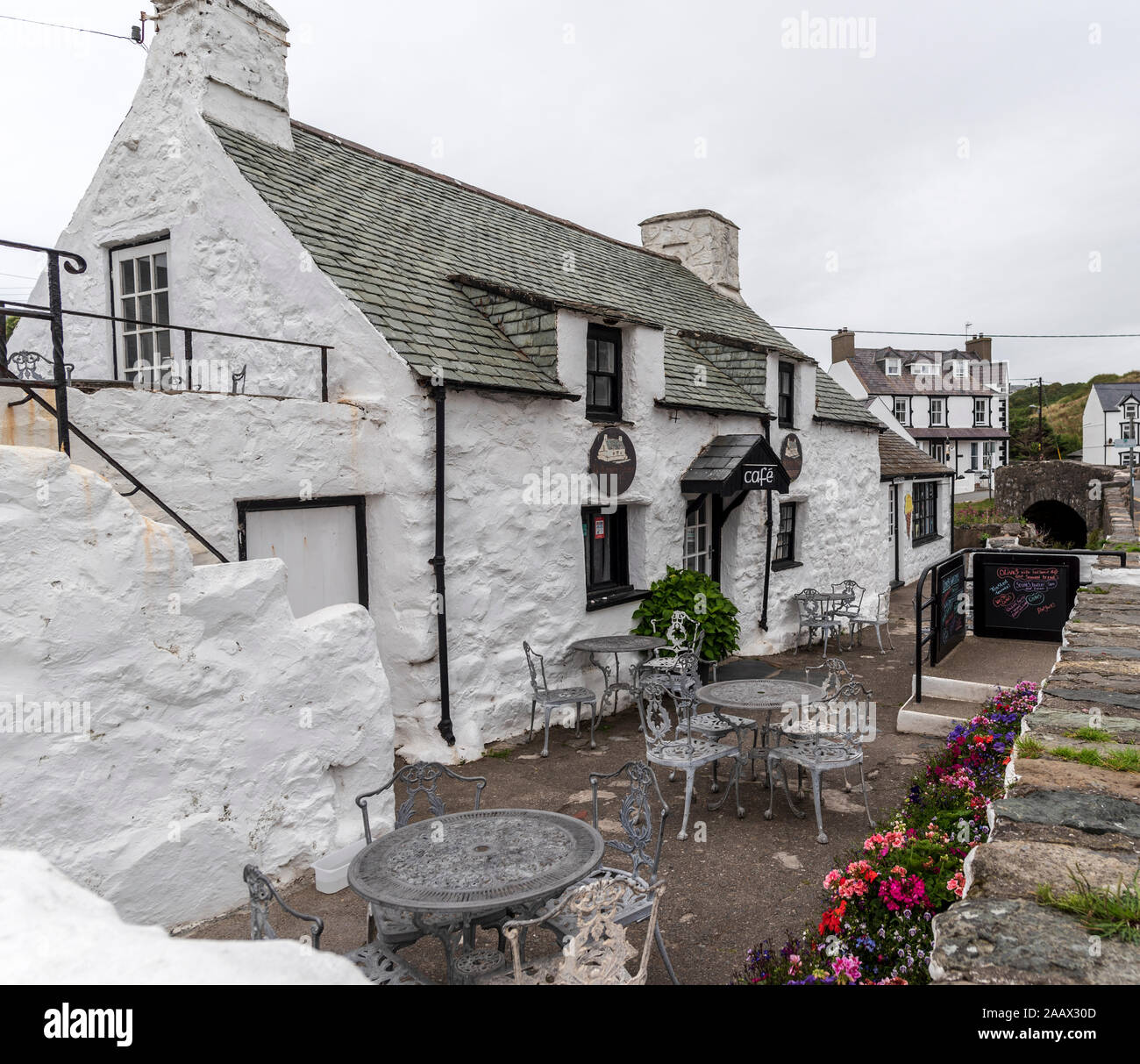 Rural village cafe Stock Photo - Alamy