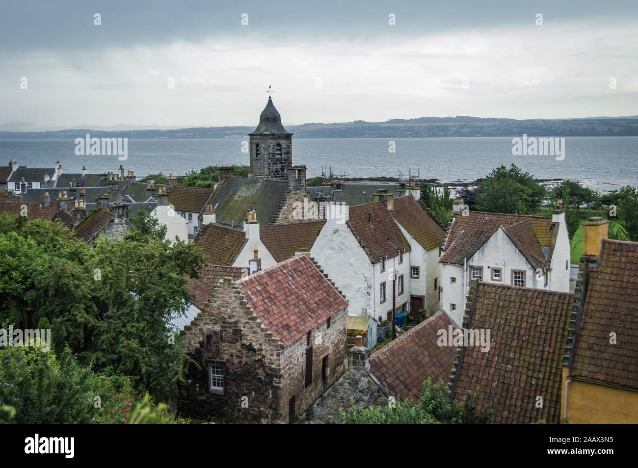Royal burgh of Culross Stock Photo - Alamy