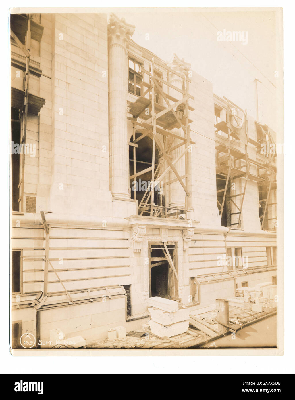 Construction new city entrance Cut Out Stock Images & Pictures - Alamy