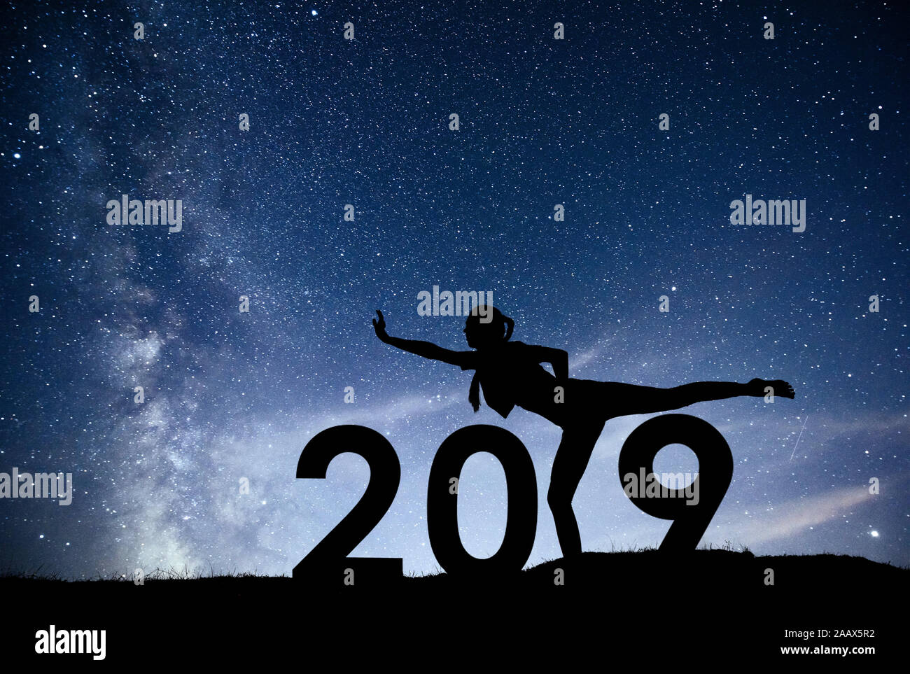 Milky Way Girls Galaxy Wallpaper