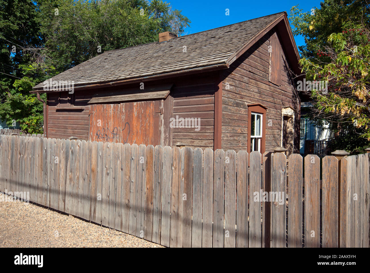 Trounce House (built in 1883), the oldest building in Saskatoon ...