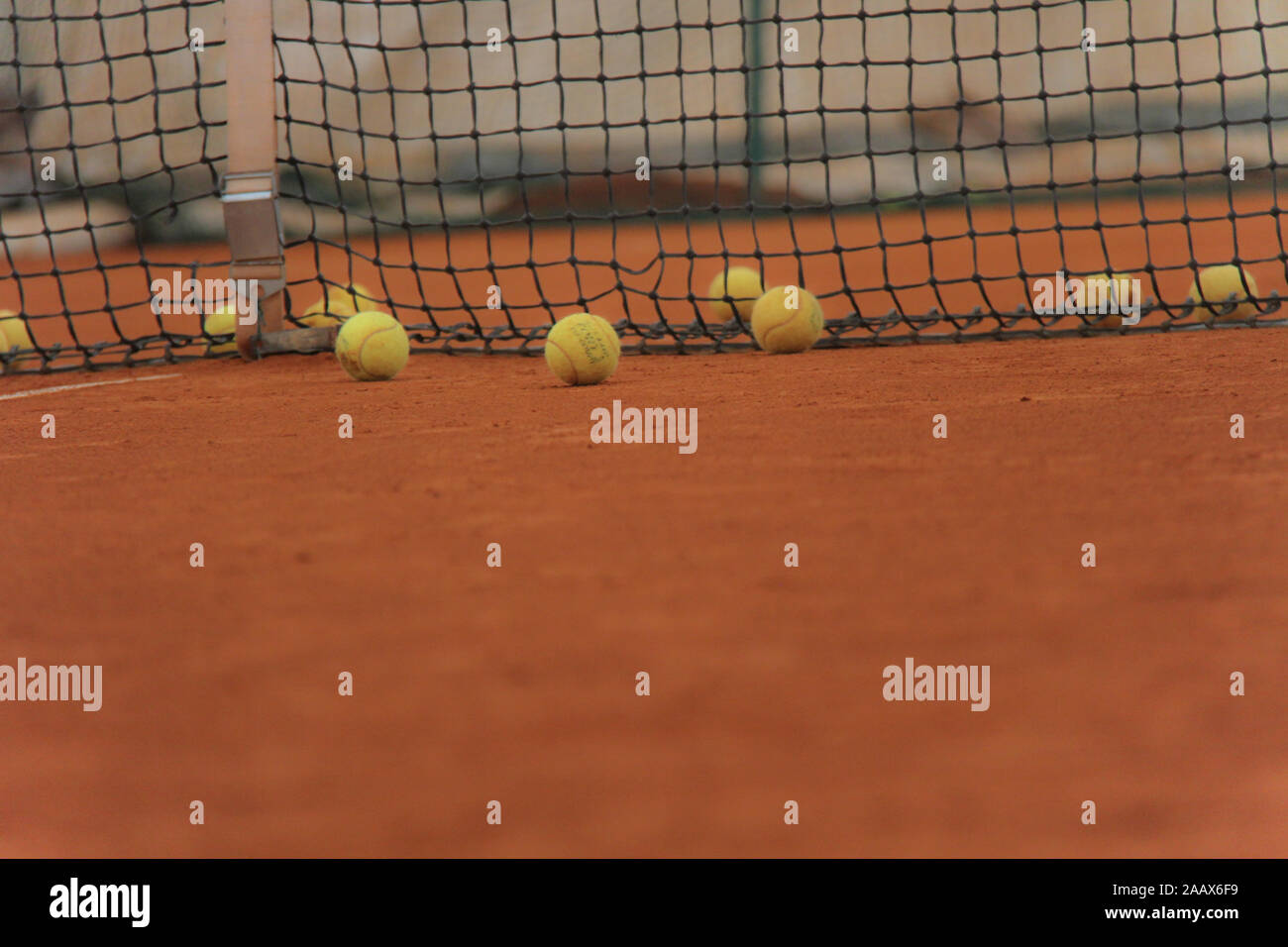Tennis ball balls wimbledon active athletics court hi-res stock ...