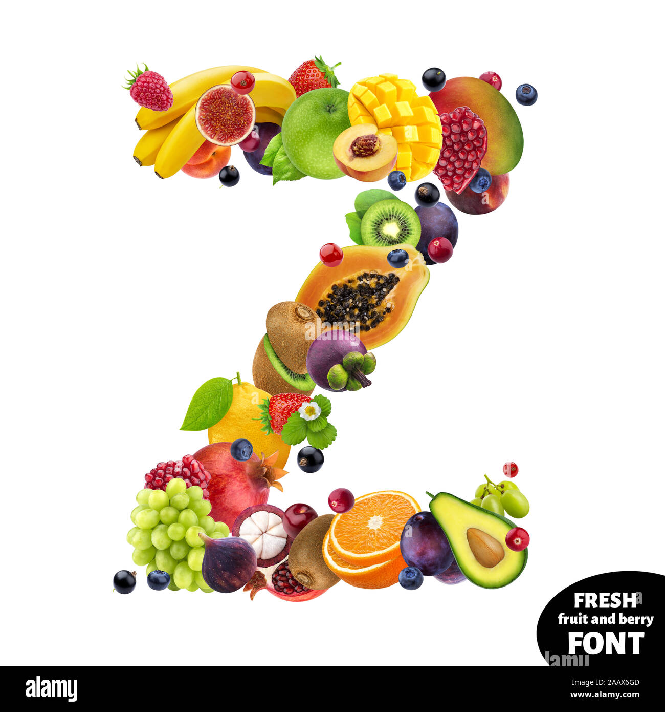 Z food logo hi-res stock photography and images - Alamy