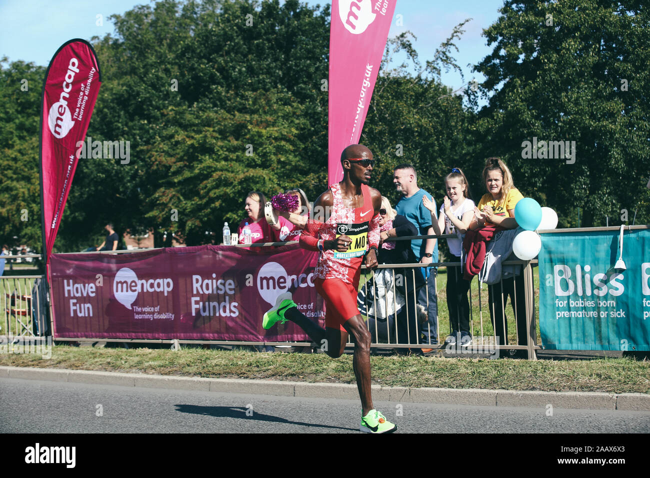 Mo farah running hi-res stock photography and images - Alamy
