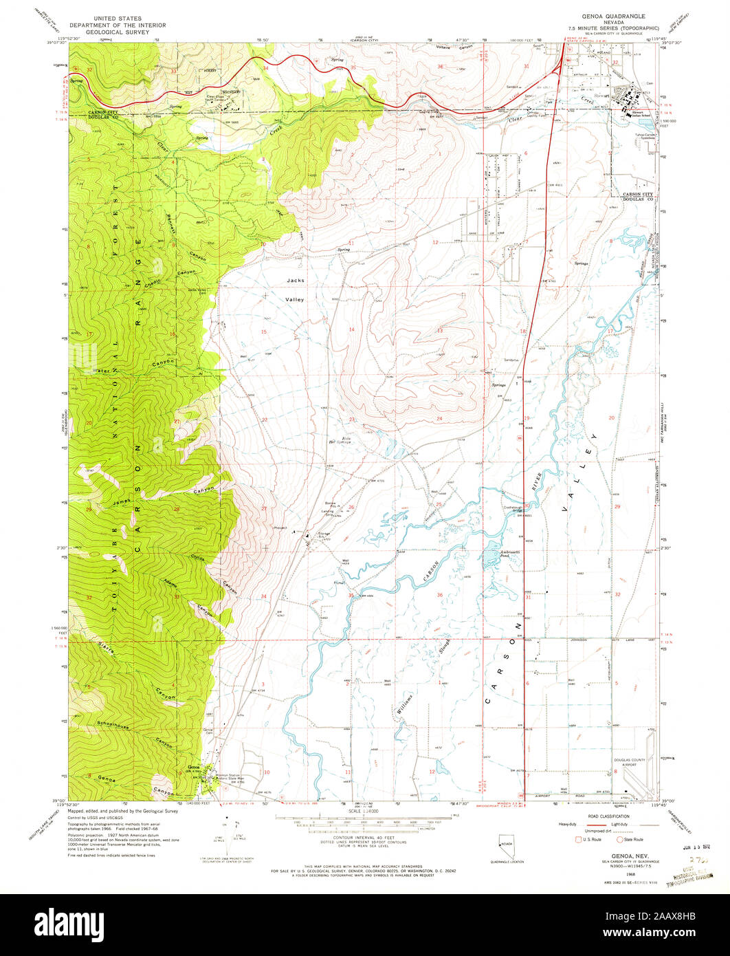 Genoa nevada Cut Out Stock Images & Pictures - Alamy