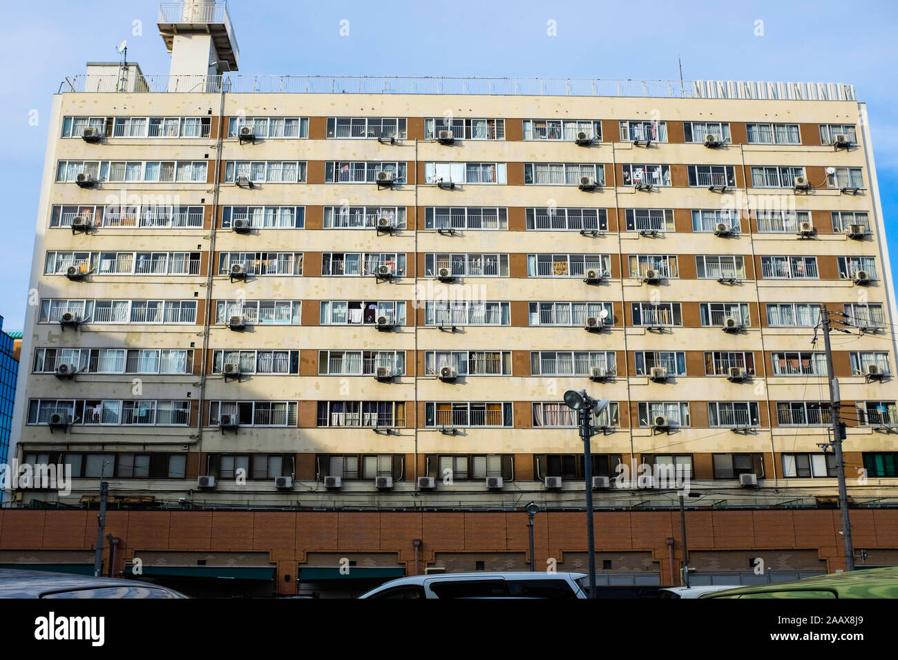 A block of flats in Kyoto, Japan Stock Photo - Alamy