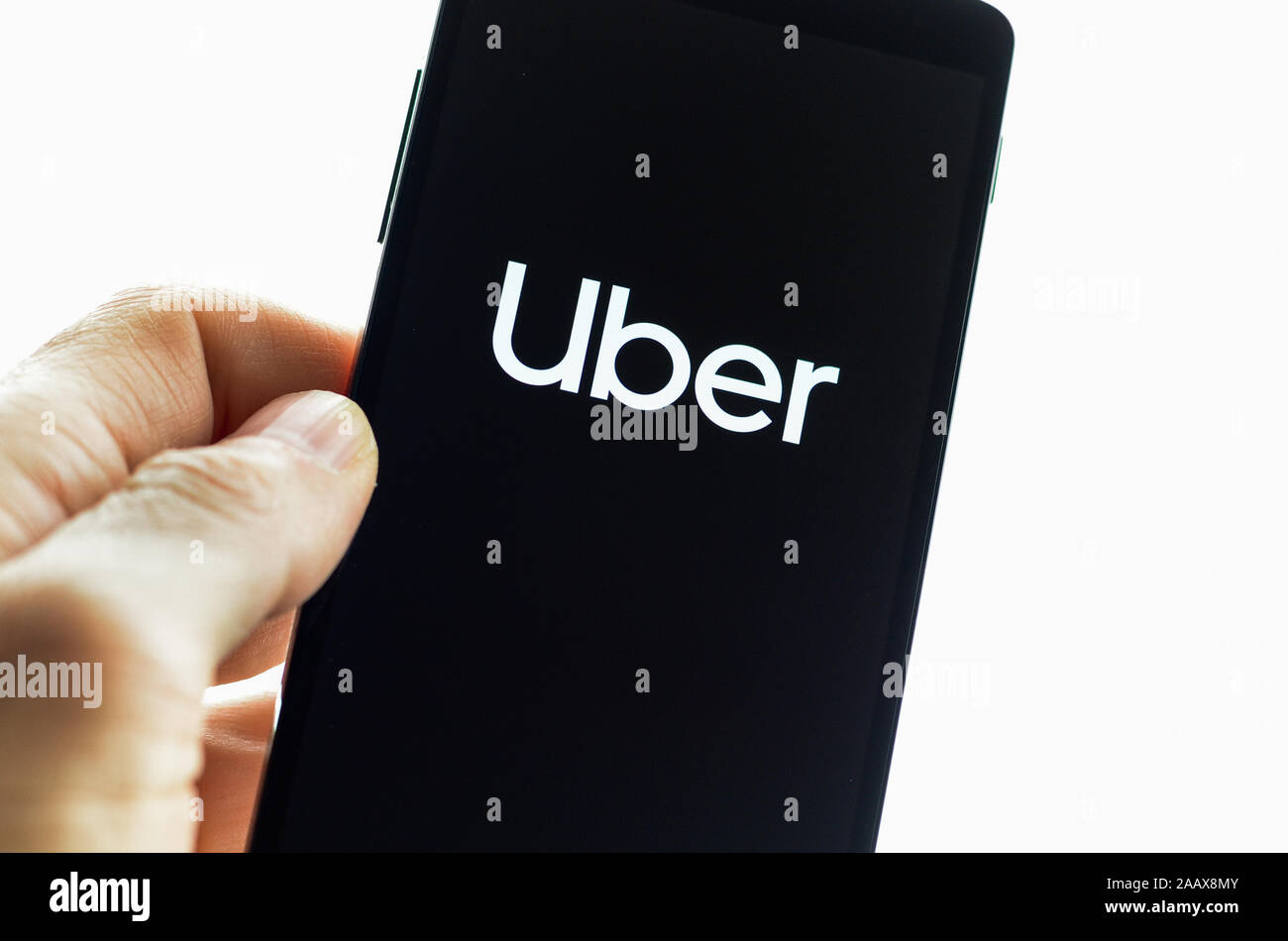 Uber symbol hi-res stock photography and images - Alamy