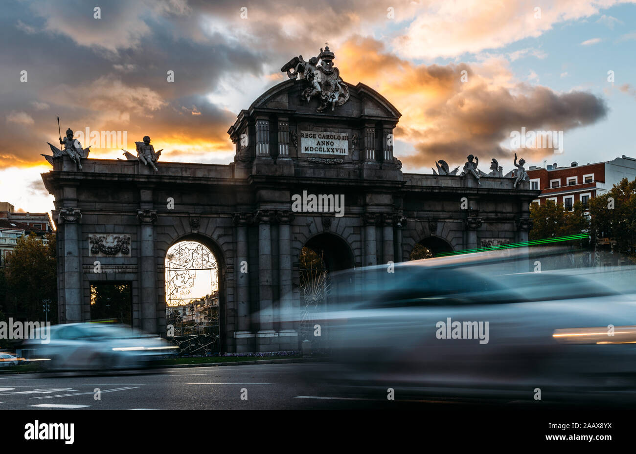 Puerta de Alcala, Gate or Citadel Gate is a Neo-classical monument in ...