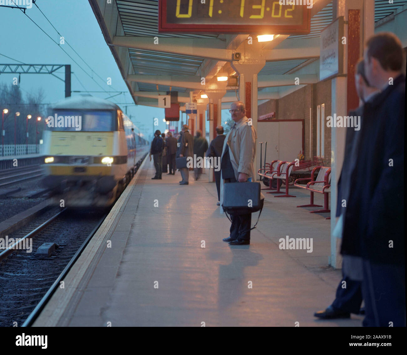Passengers train 1990s hi-res stock photography and images - Alamy