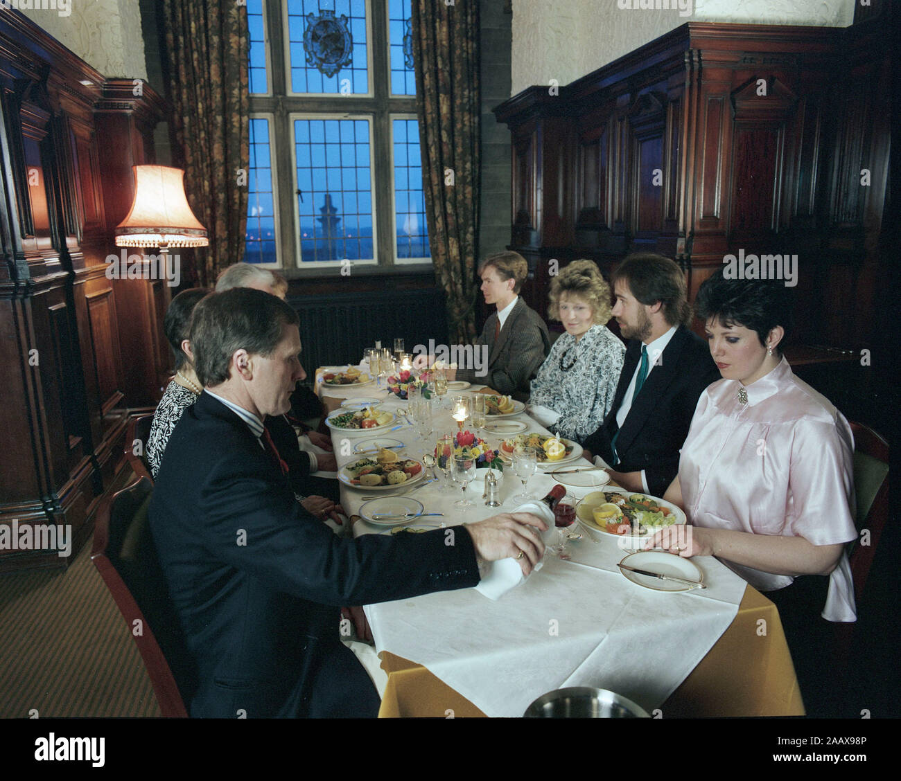 1980s restaurant uk hi-res stock photography and images - Alamy