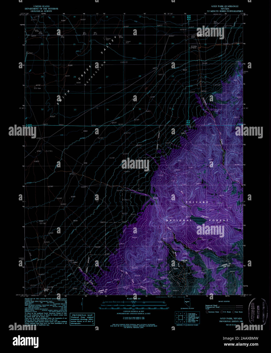 Nevada gold map hi-res stock photography and images - Alamy