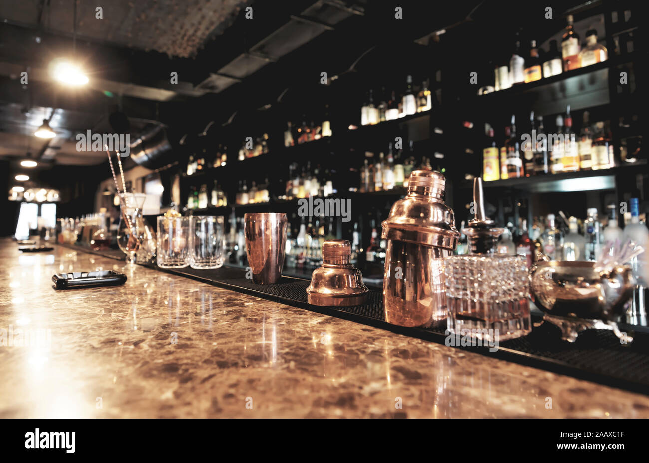 Bar counter background hi-res stock photography and images - Alamy