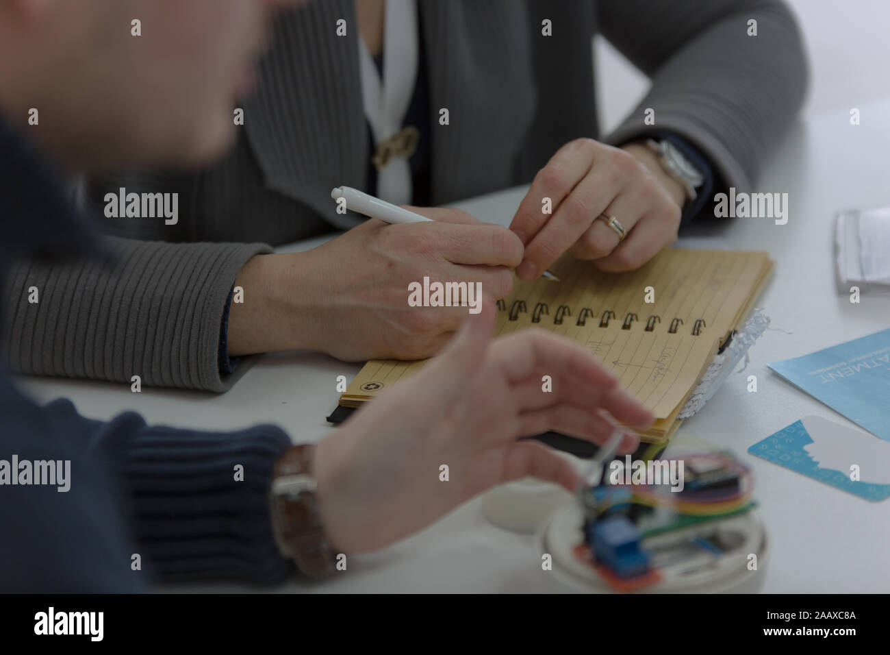 Startup Business Team Brainstorming on Meeting Workshop Stock Photo - Alamy