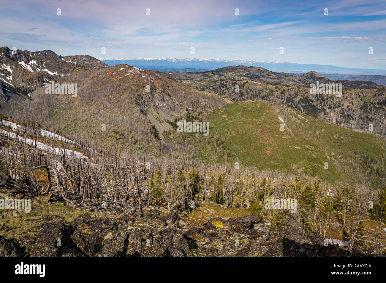The Heaven's Gate Vista overlooks the Seven Devils Mountain and the ...