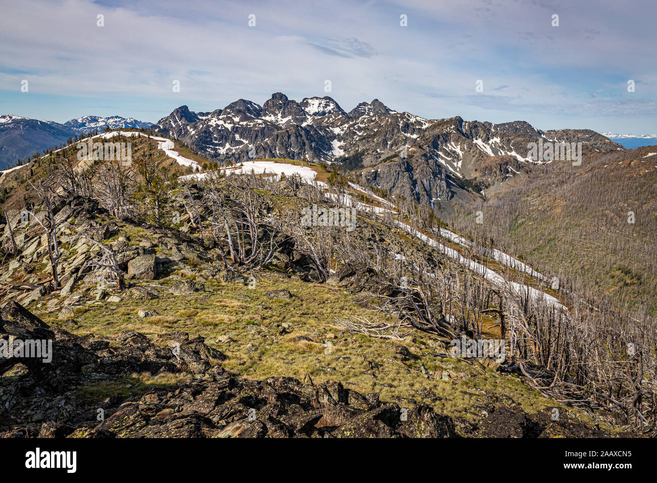 The Heaven's Gate Vista overlooks the Seven Devils Mountain and the ...