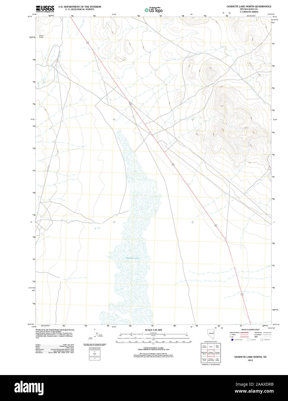 Goshute lake north hi-res stock photography and images - Alamy