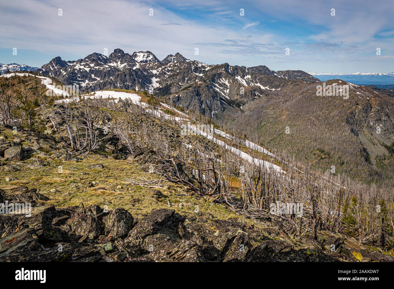 The Heaven's Gate Vista overlooks the Seven Devils Mountain and the ...
