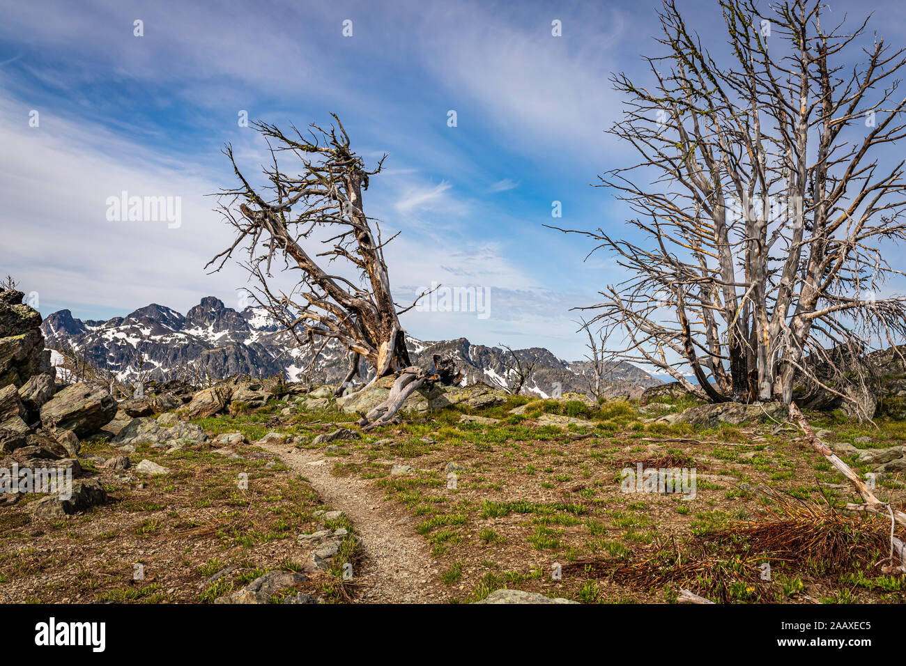 The Heaven's Gate Vista overlooks the Seven Devils Mountain and the ...