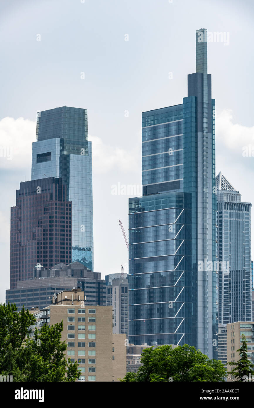 Philadelphia center city hi-res stock photography and images - Alamy