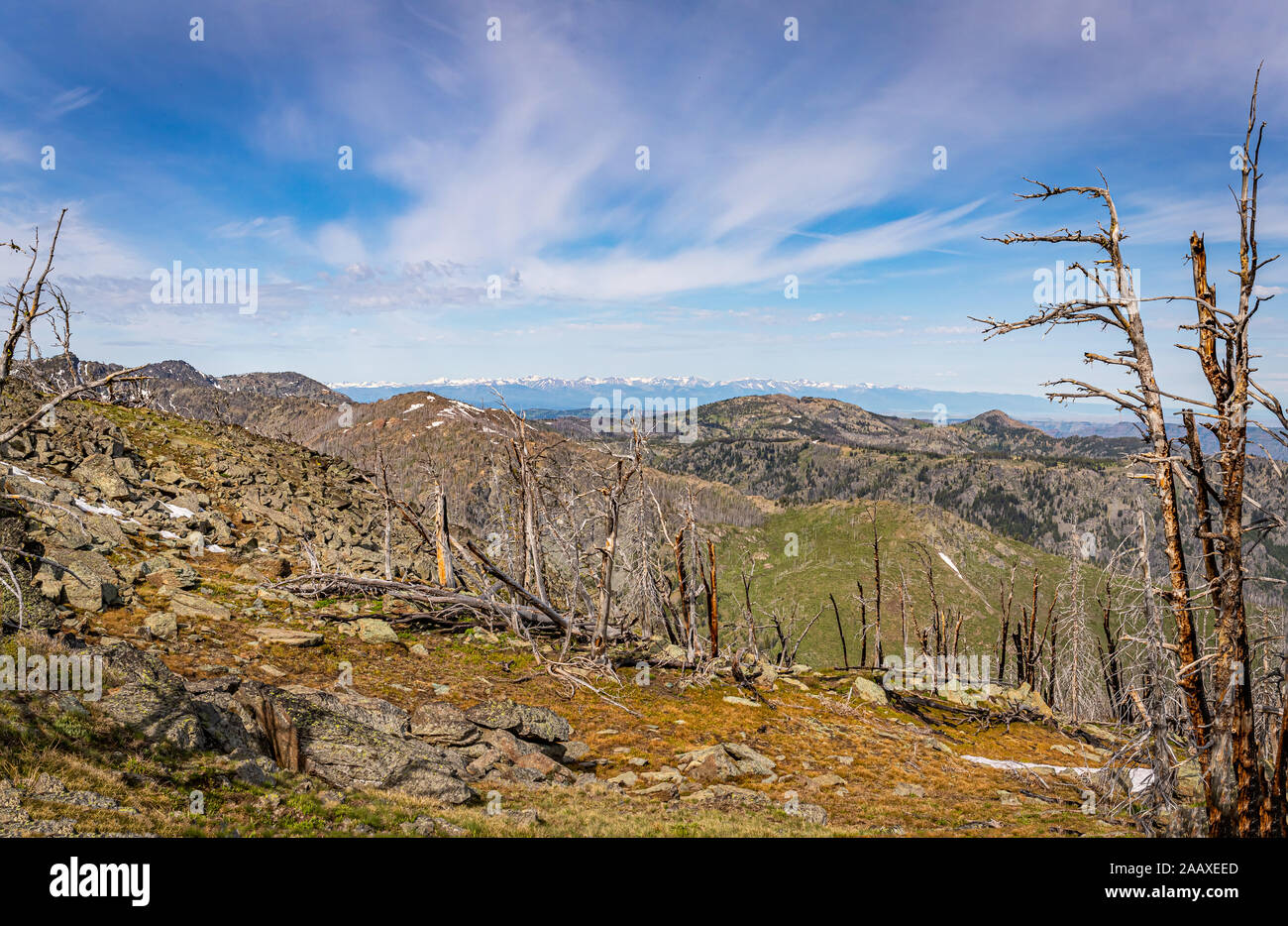 The Heaven's Gate Vista overlooks the Seven Devils Mountain and the ...