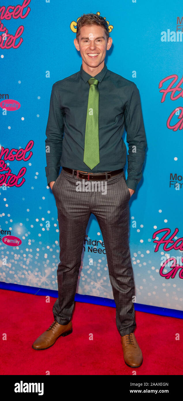 London, UK. 24 November 2019. Joseph Elliott attends the Cbeebies ...